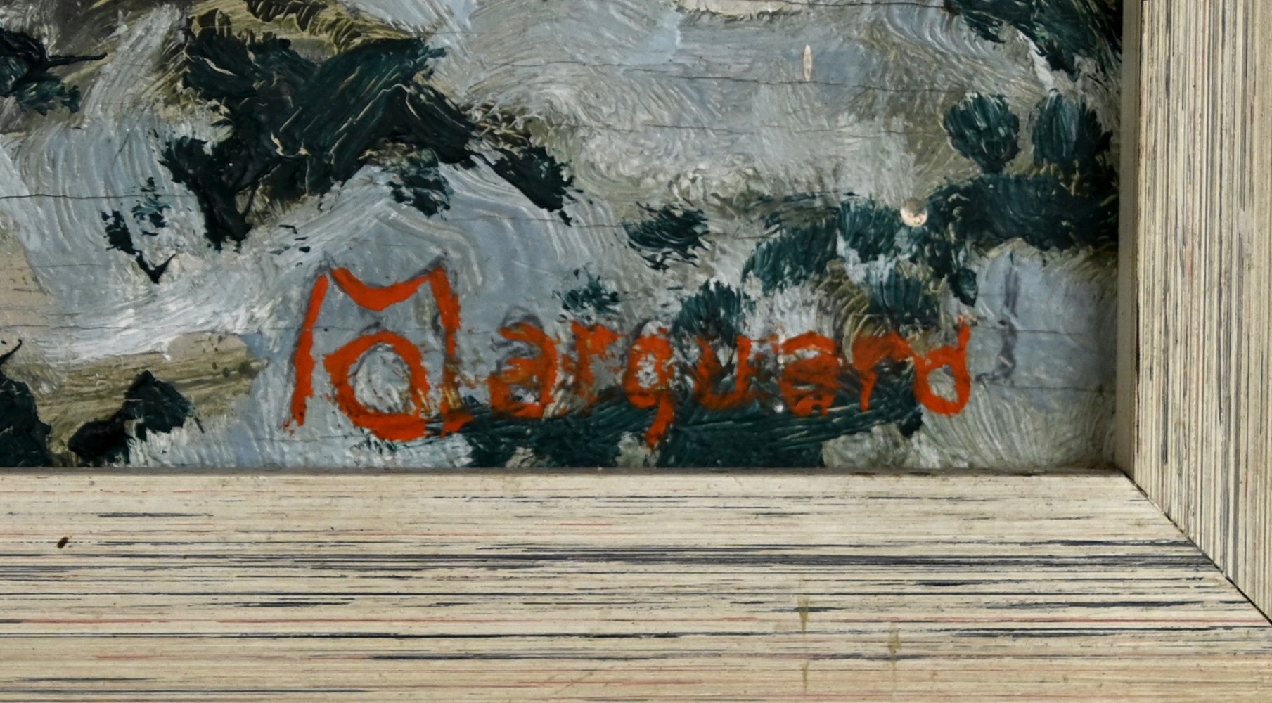 294. Kunst- und Antiquitätenauktion | MARQUARD Otto "Weide im Winter"